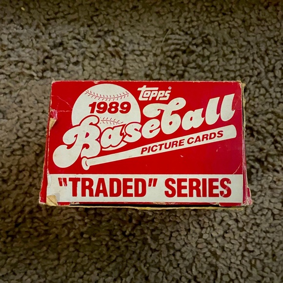 Topps | Other | 989 Tops Traded Series Baseball Cards | Poshmark